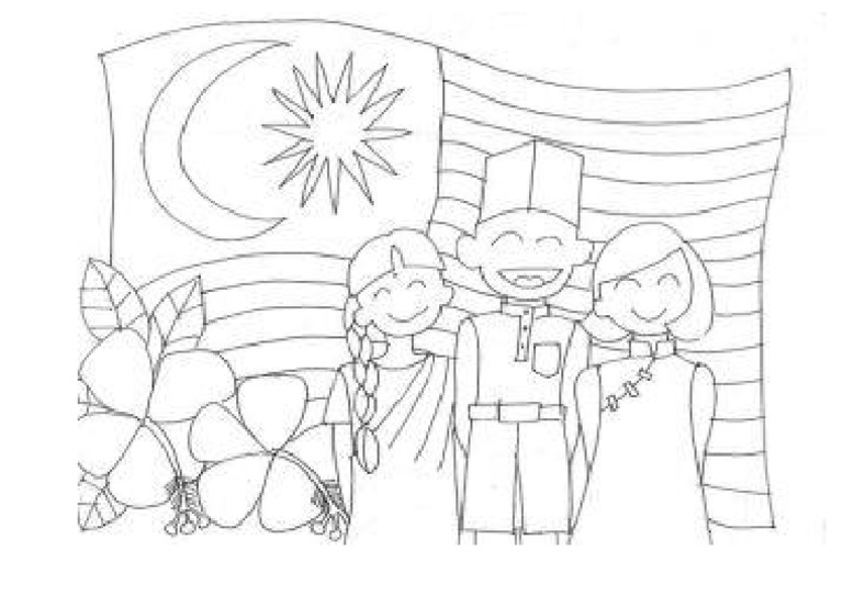 Mewarna Gambar Merdeka | PDF