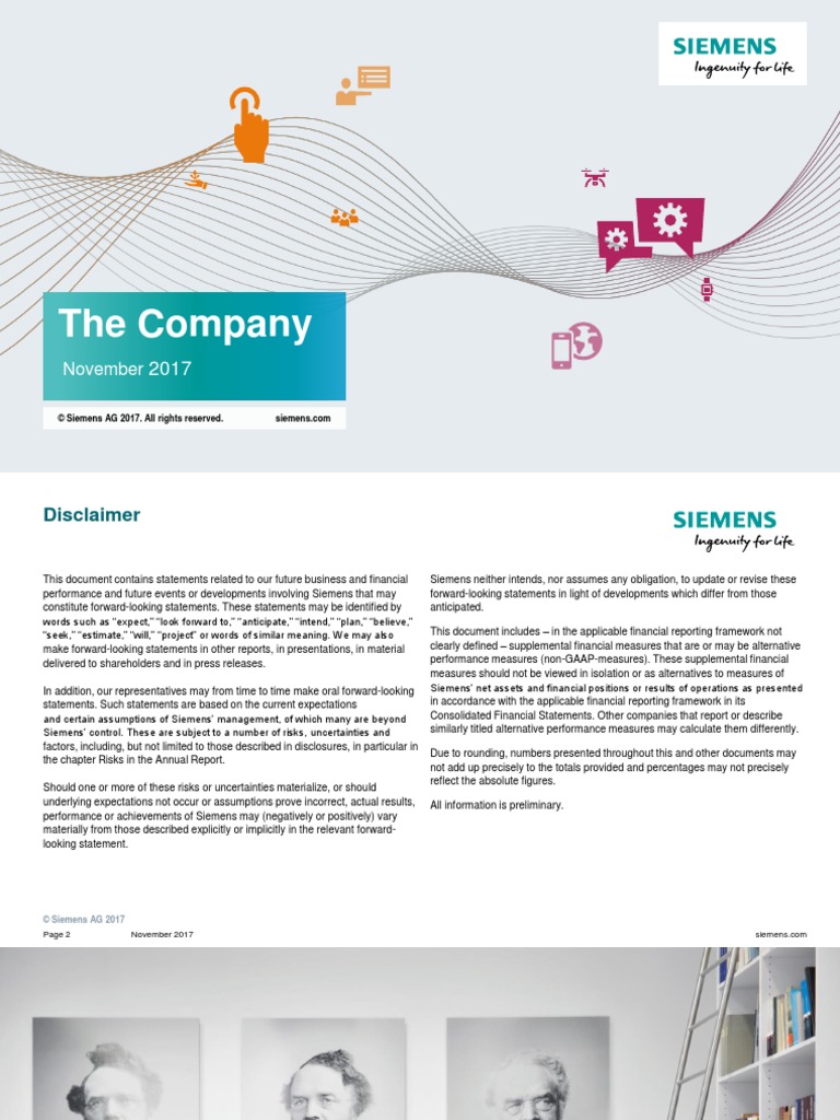 Siemens Company Presentation | Siemens | Innovation