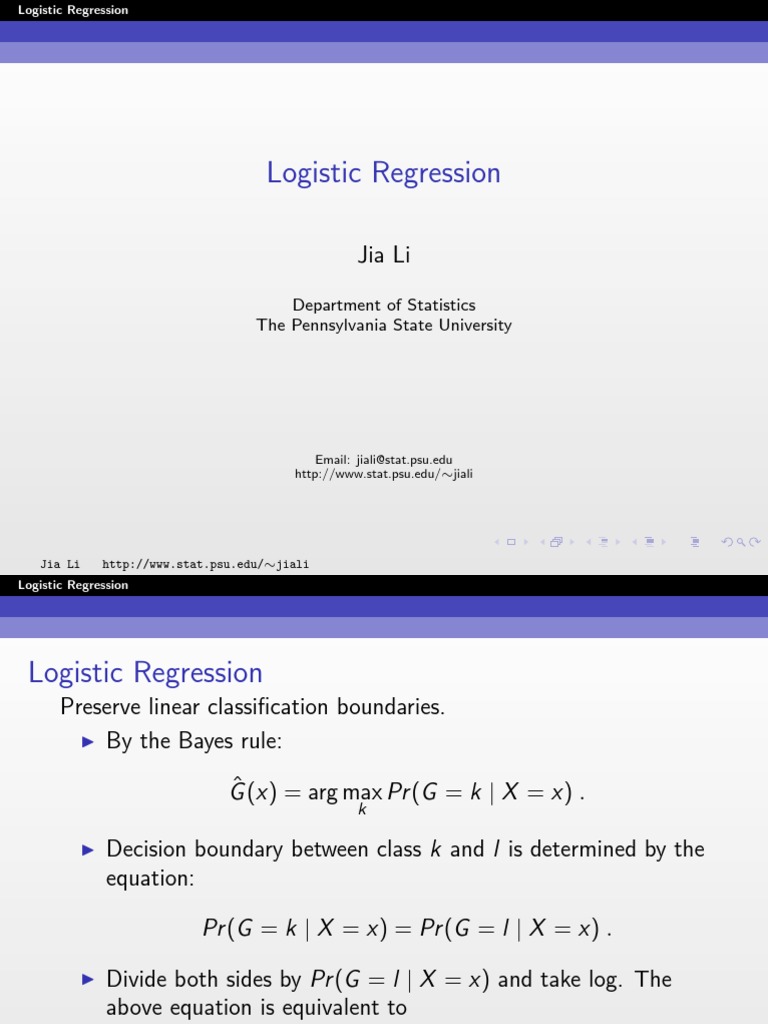 Logit PDF | PDF | Logistic Regression | Regression Analysis