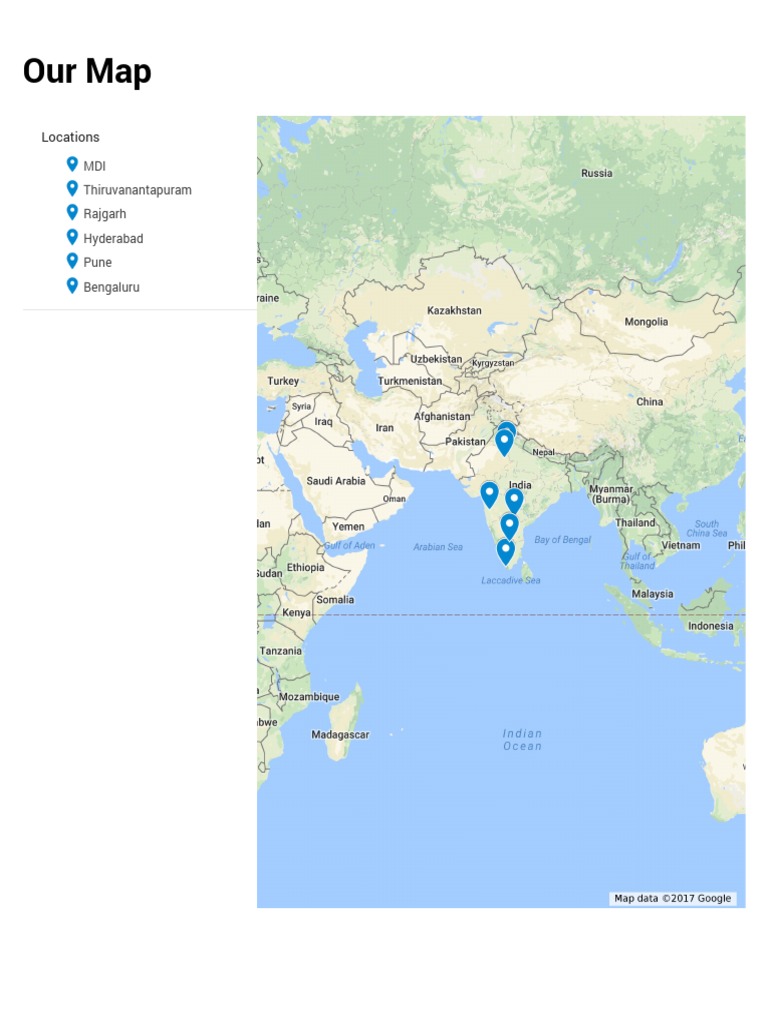 Our Map PDF | PDF