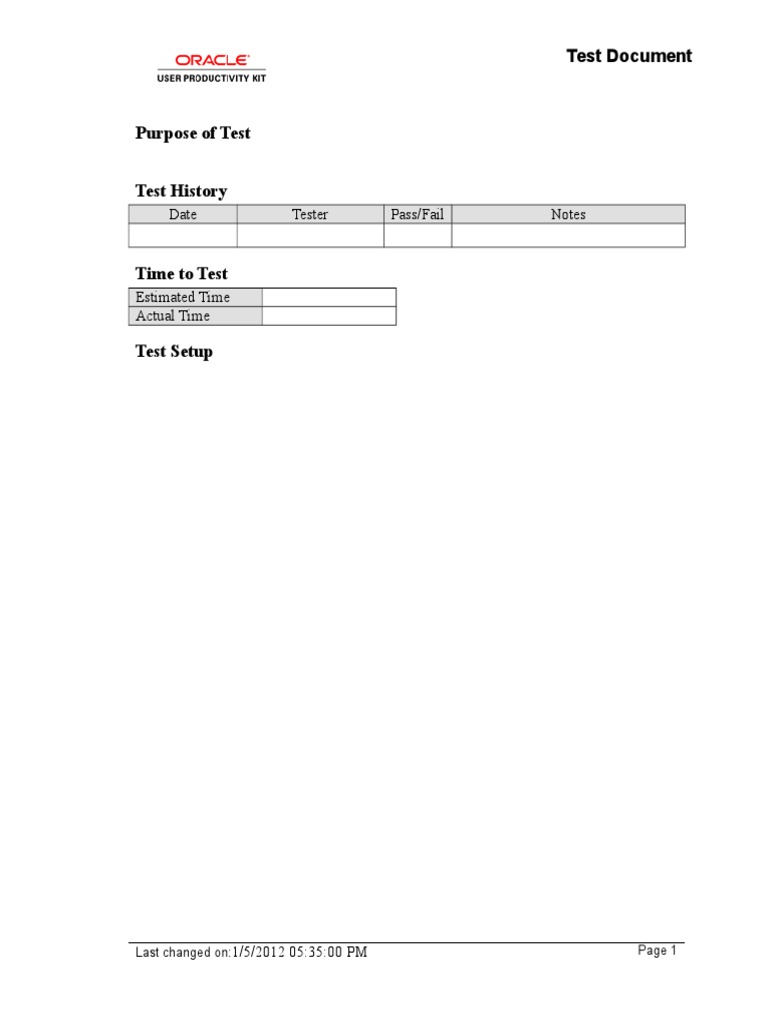 Test Document: Date Tester Pass/Fail Notes | PDF | Button (Computing ...