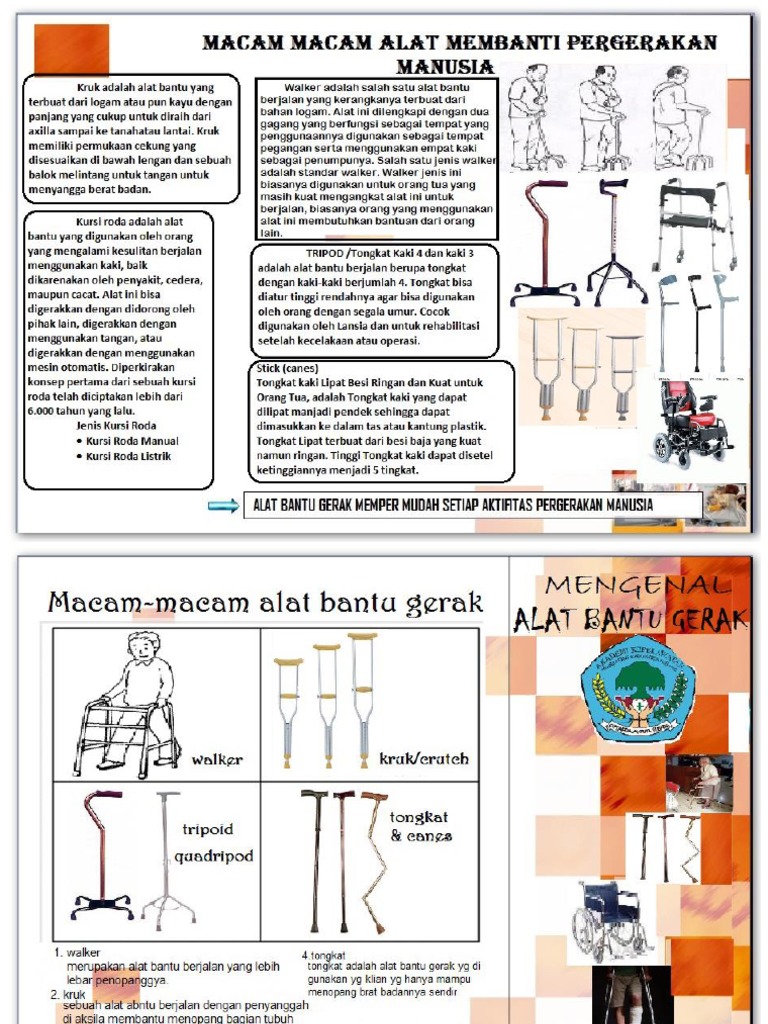 Leaflet Mengenal Alat Bantu Gerak | PDF