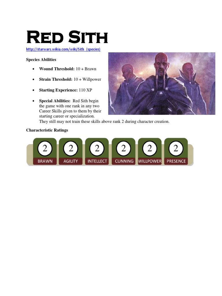 Sith Purebloods | PDF