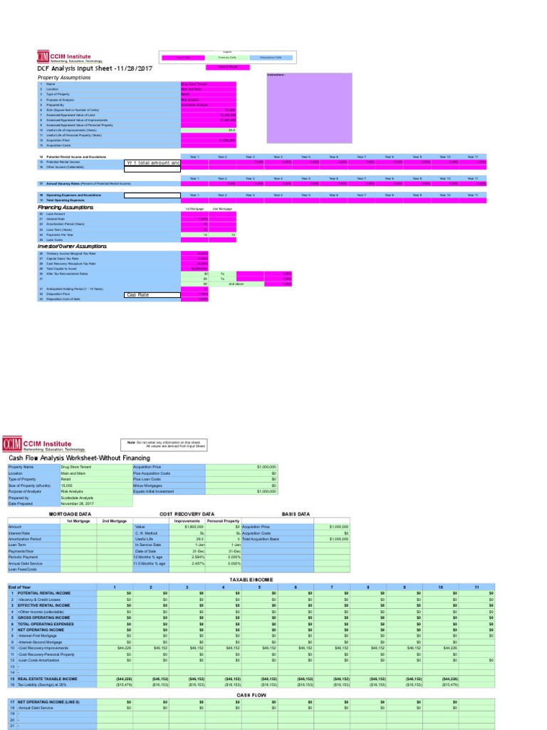 Biotech Valuation Model 2 | PDF | Mortgage Loan | Loans