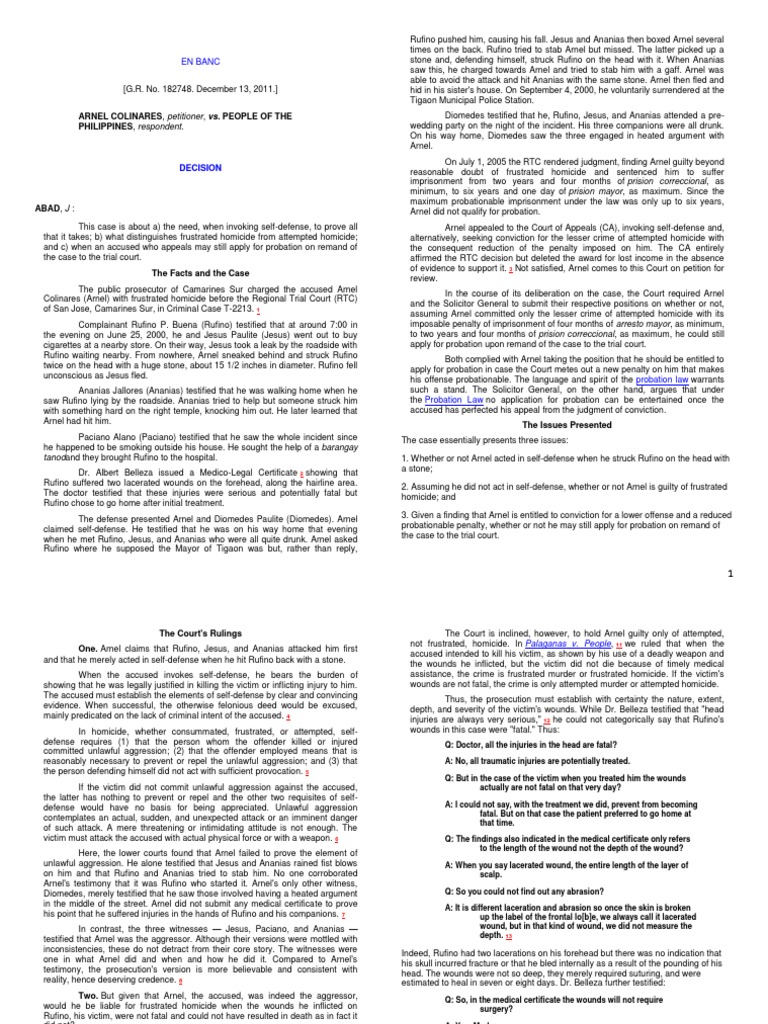 PD 968 Cases | PDF | Probation | Victimology