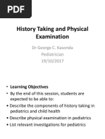 Paediatric History OSCE Checklist Geeky Medics | PDF | Caregiver ...