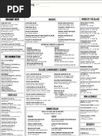 La Mercerie Menu Highlights | PDF | Foods | Beverages