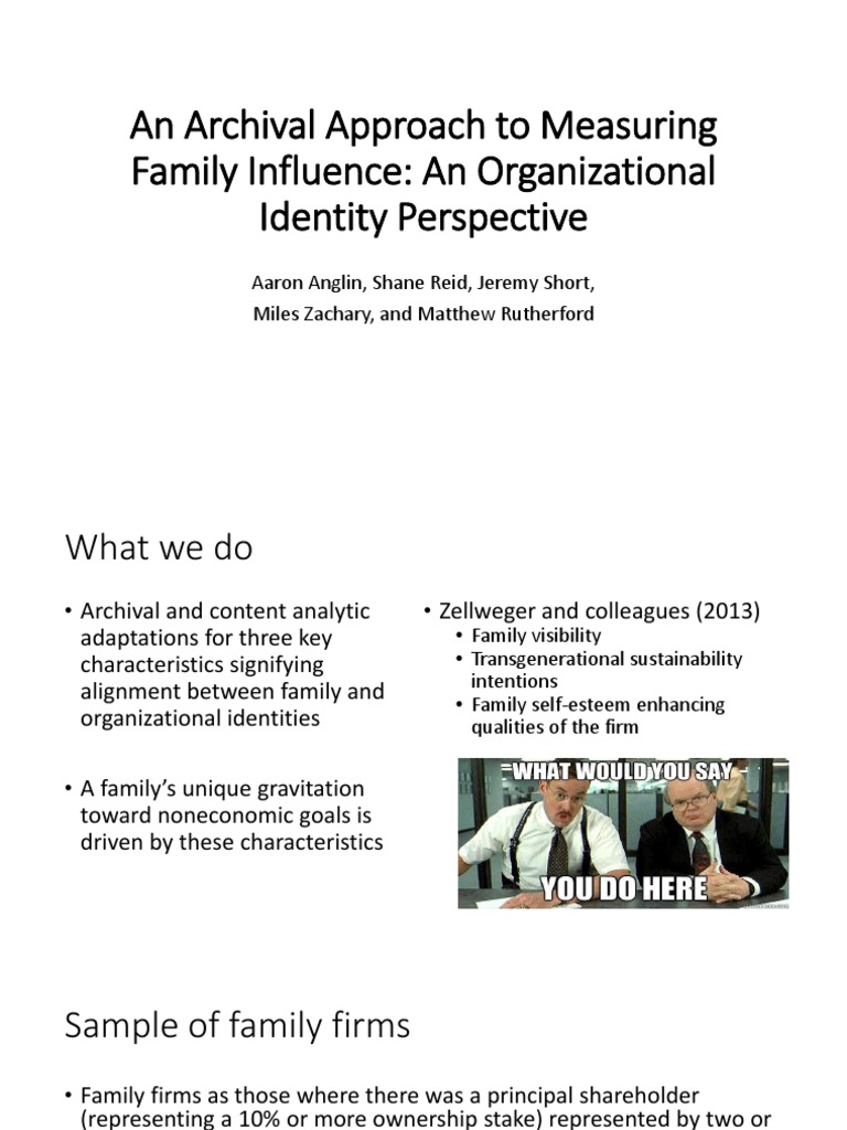 Aaron Anglin Presentation (AOM 2017) | PDF | Factor Analysis | Mean