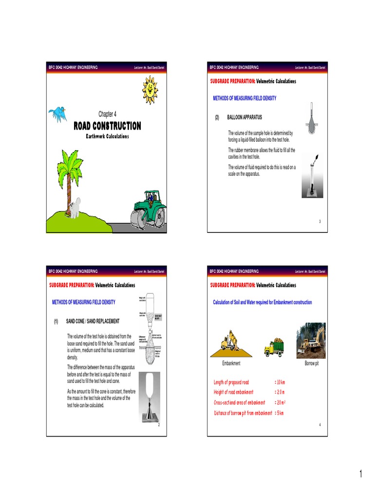 Handout BFC 3042 Chapter 4b | PDF | Density | Volume