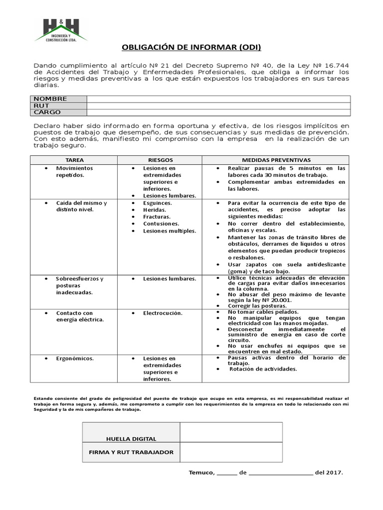 Odi Oficina | PDF | Factores humanos y ergonomía | Salud y bienestar