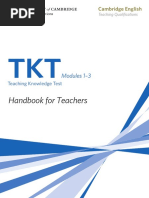 TKT Module 2 Past Papers With Key | PDF | Career & Growth
