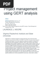 Understanding GERT in Project Management | PDF | Scientific Modeling ...