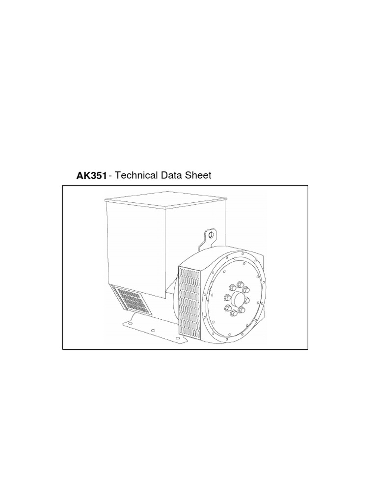 AK351 - Technical Data Sheet | PDF | Rectifier | Electrical Components