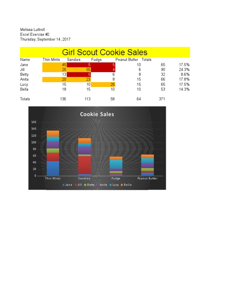Excel Exercise 2 | PDF