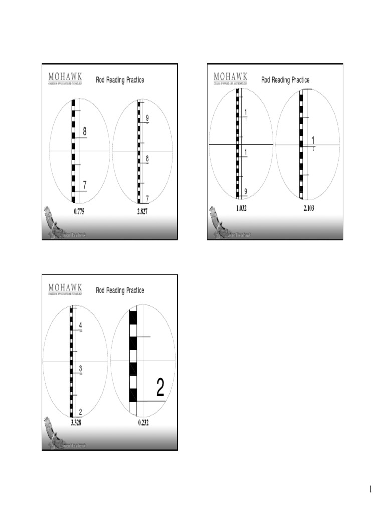 Rod Reading Practice Rod Reading Practice | PDF