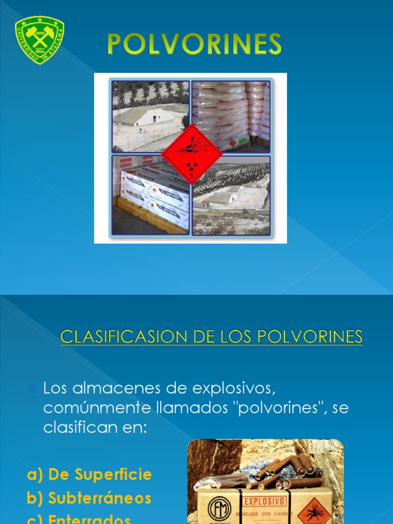 Polvorin | PDF | Material explosivo | Tierra