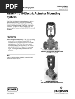 Fisher 585C Piston Actuators: Features | PDF | Piston | Valve