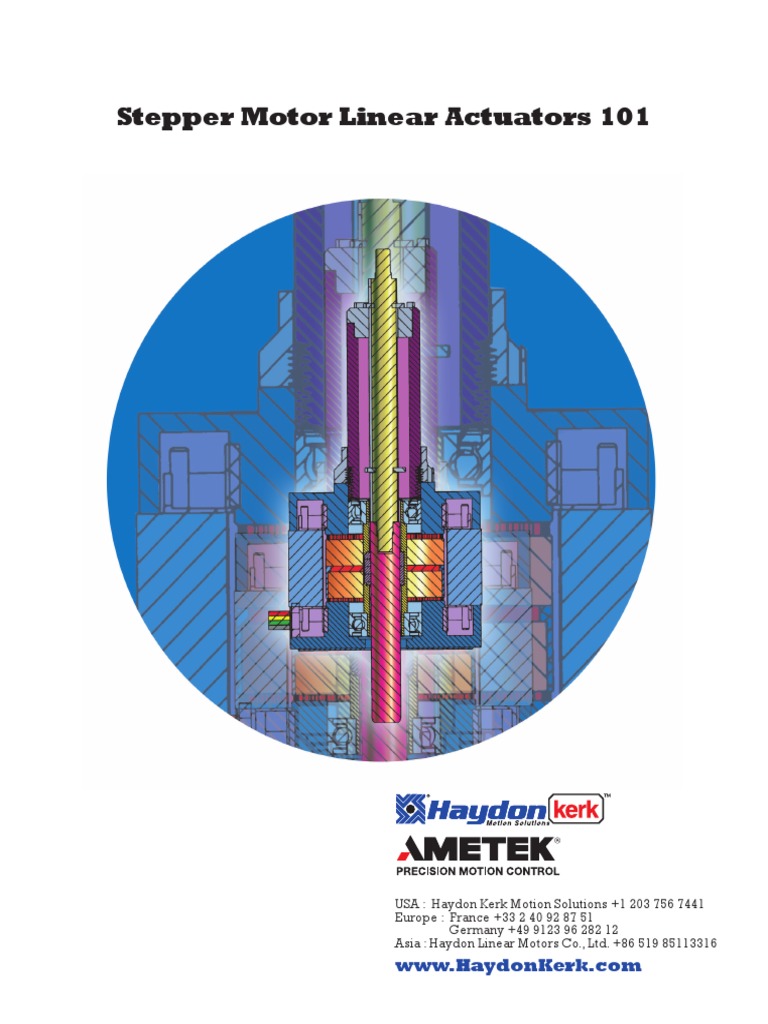 Design Guide - Stepper Motor Linear Actuators 101 | PDF | Electric ...