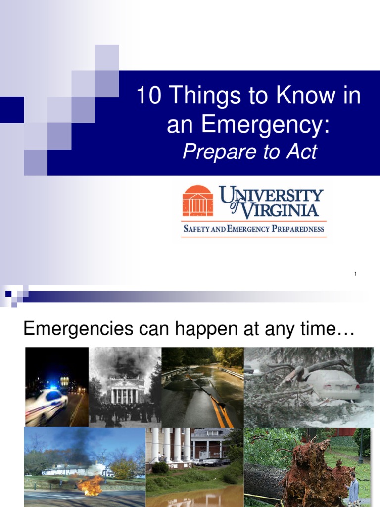 A Guide to Emergency Preparedness: 10 Essential Steps for Responding ...
