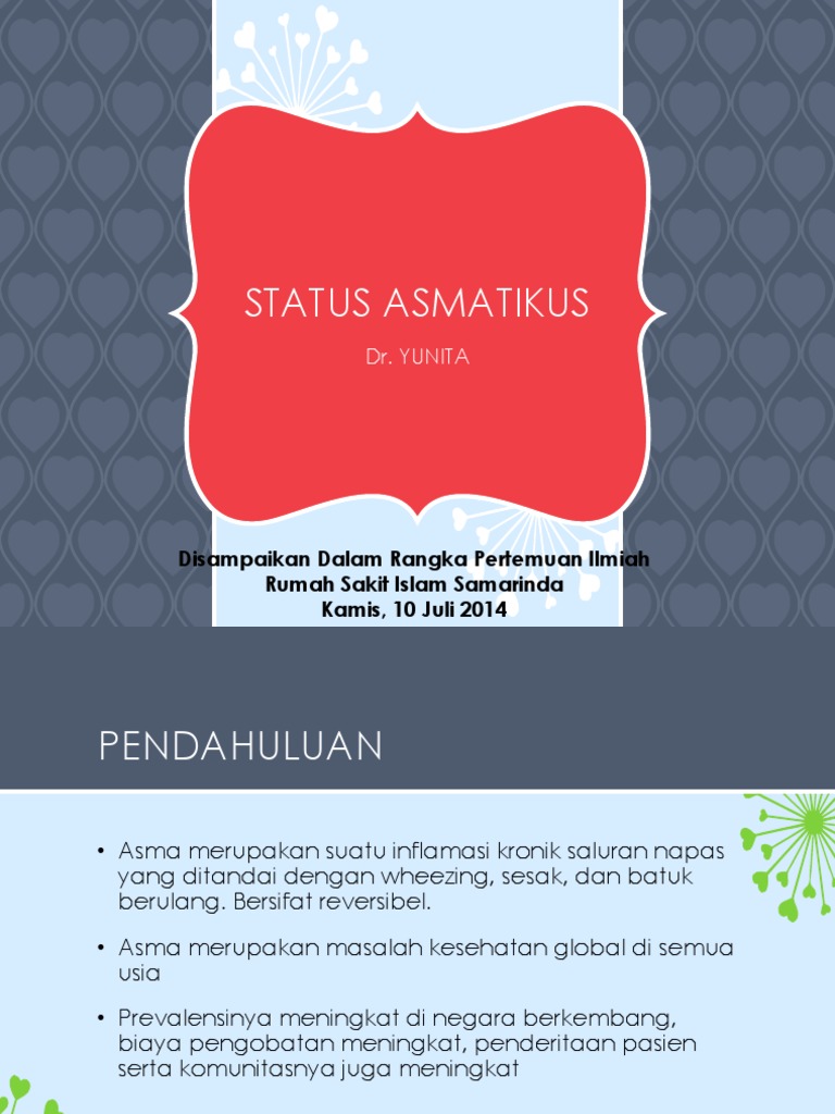 Status Asmatikus | PDF