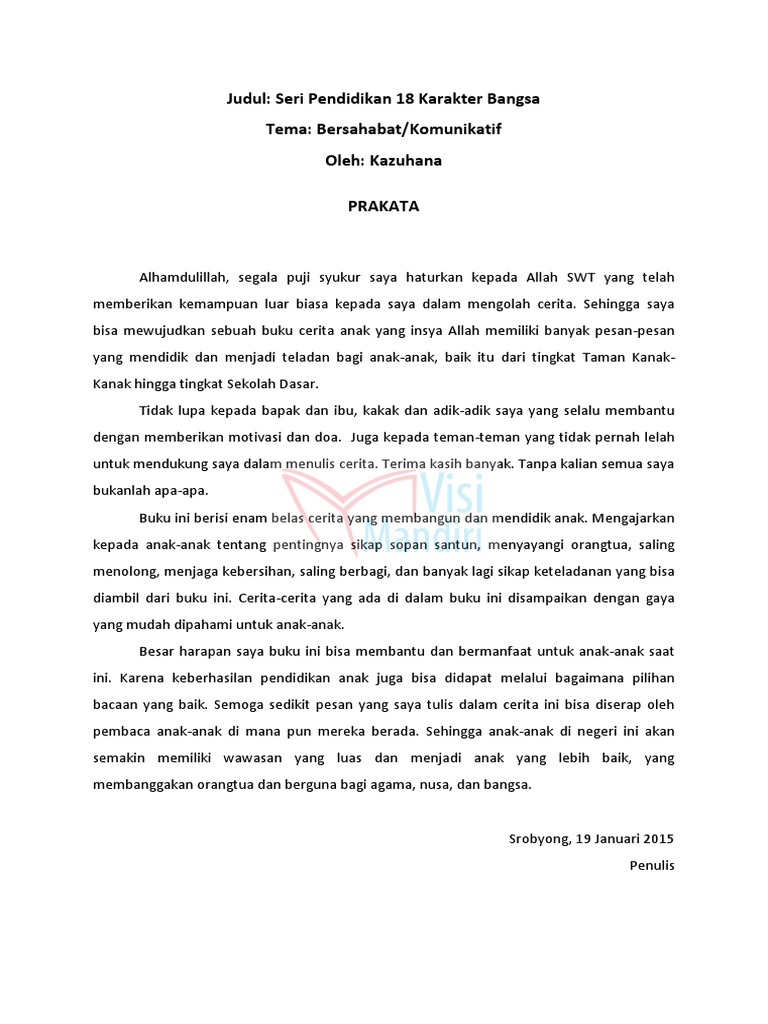 Contoh Outline Naskah | PDF