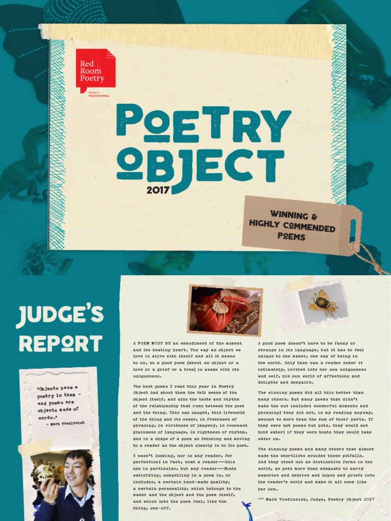 Poetry Object 2017 Winners & Highly Commended | Download Free PDF ...