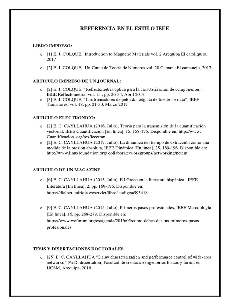 Referencia en El Estilo Ieee | PDF | Ciencia y Tecnología | Ingeniería