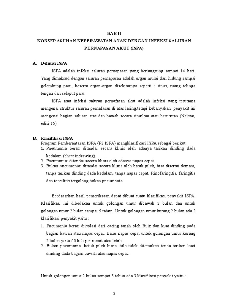 BAB II Askep Ispa | PDF