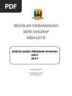 Kertas Kerja Majlis Anugerah Kecemerlangan Bakat Penulisan Asean-1 | PDF