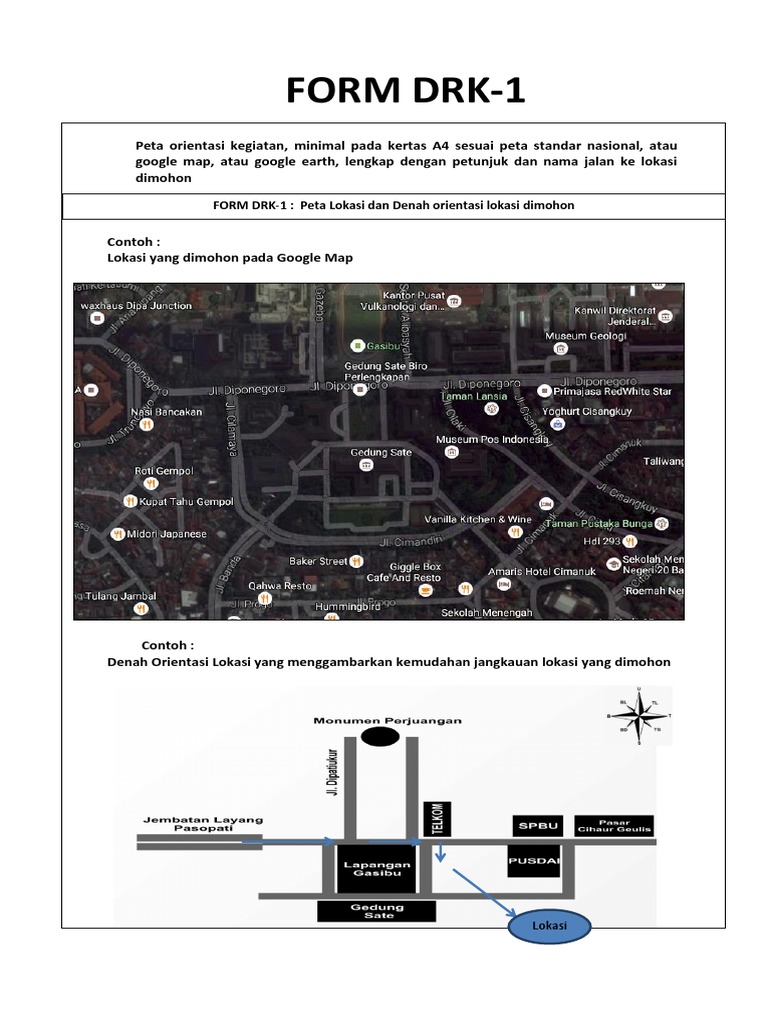 Contoh Form DRK | PDF