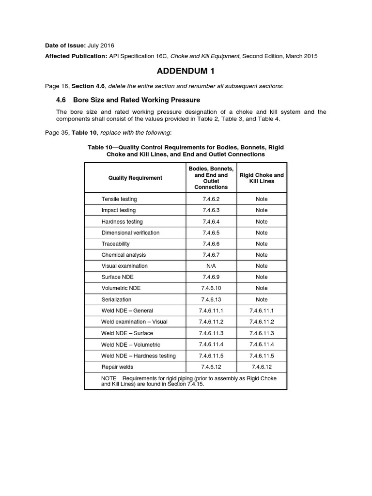16C - e 2 - Addendum - 1 PDF | PDF | Valve | Actuator