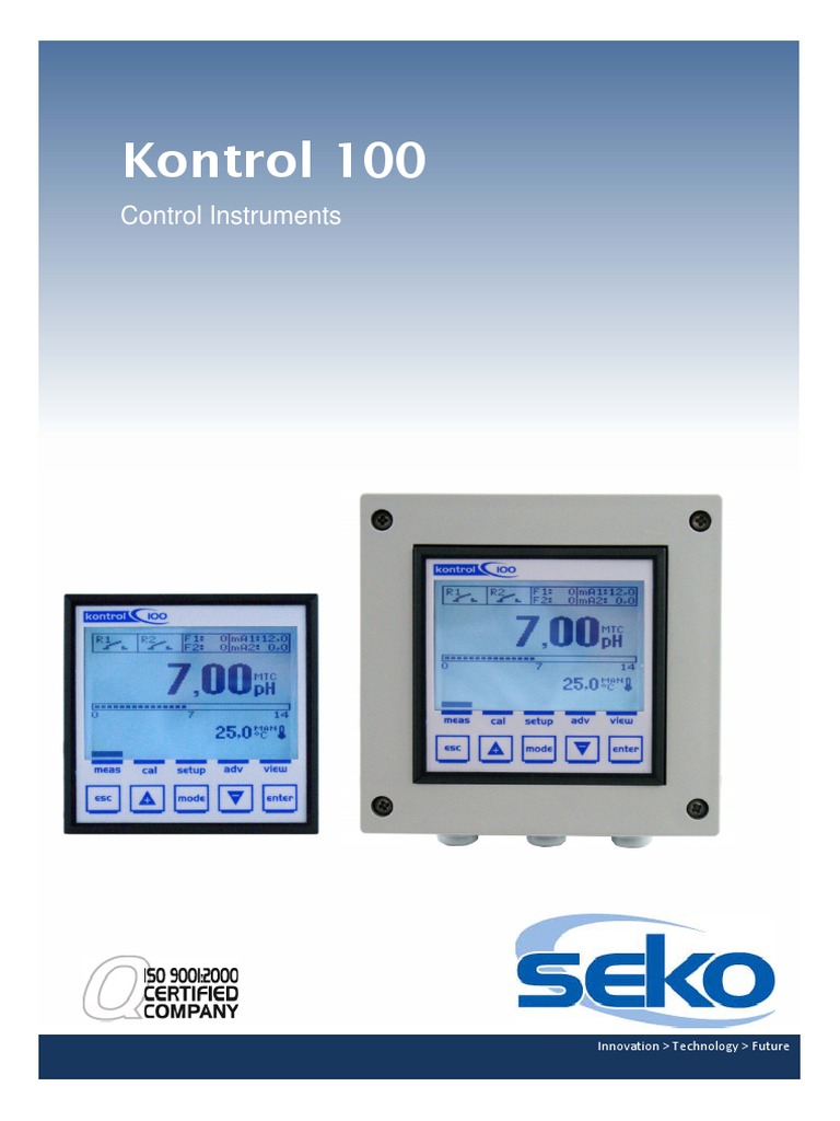 Kontrol 100: Control Instruments | PDF | Power Supply | Relay