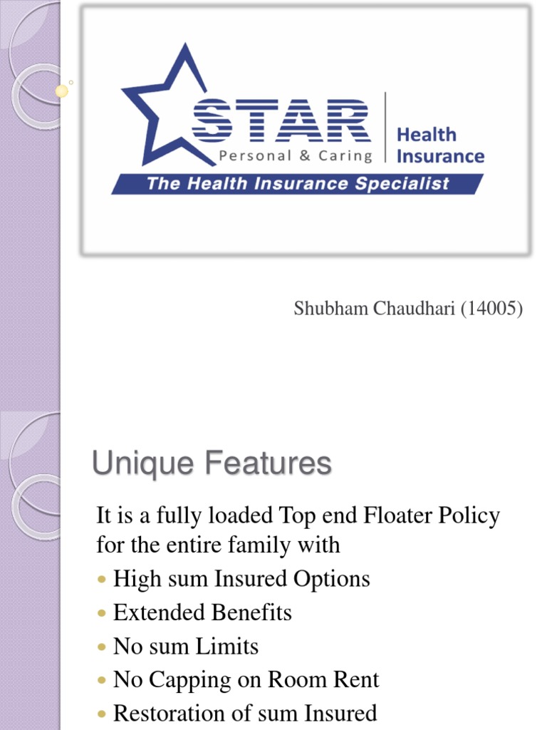 Star Comprehensive Health Insurance Guide | PDF | Insurance | Health ...