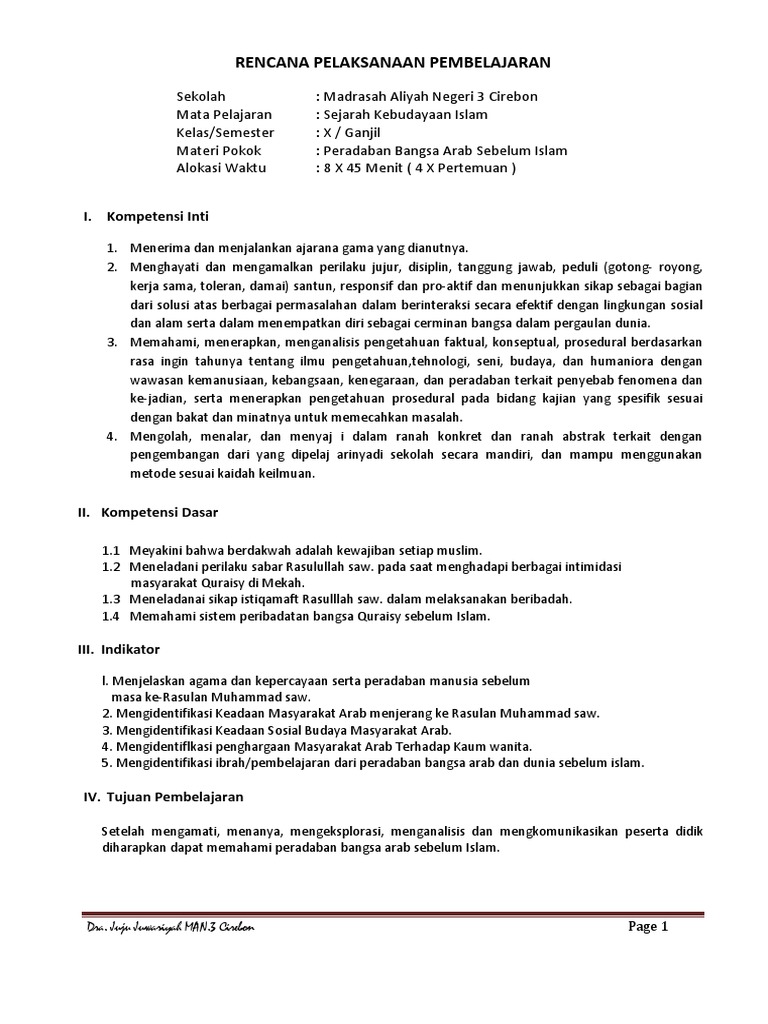 RPP Ski X JH Kurtilas | PDF