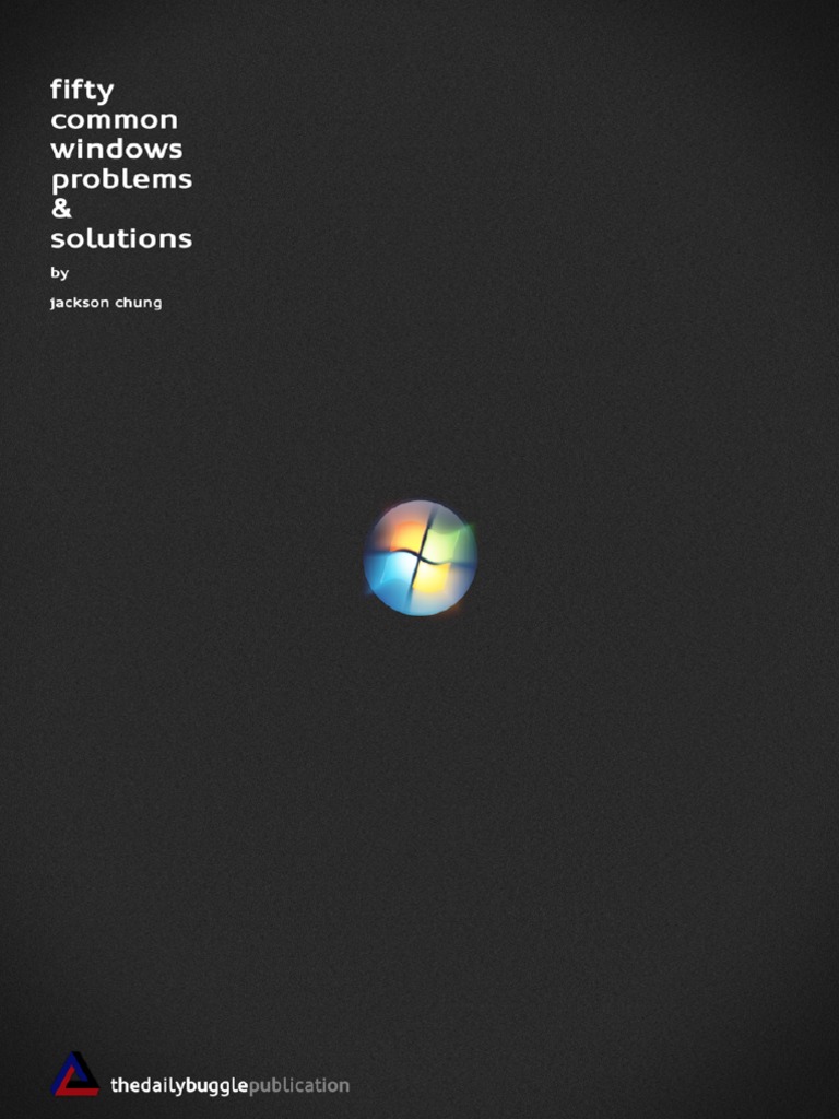 50 Common Windows Problems and Solutions PDF | PDF | Windows Vista | Microsoft Windows