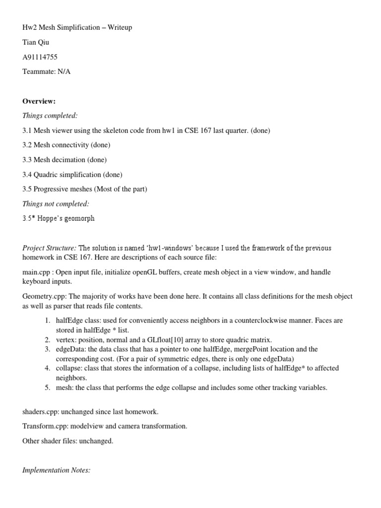 Writeup Pdf Shader Computer Programming