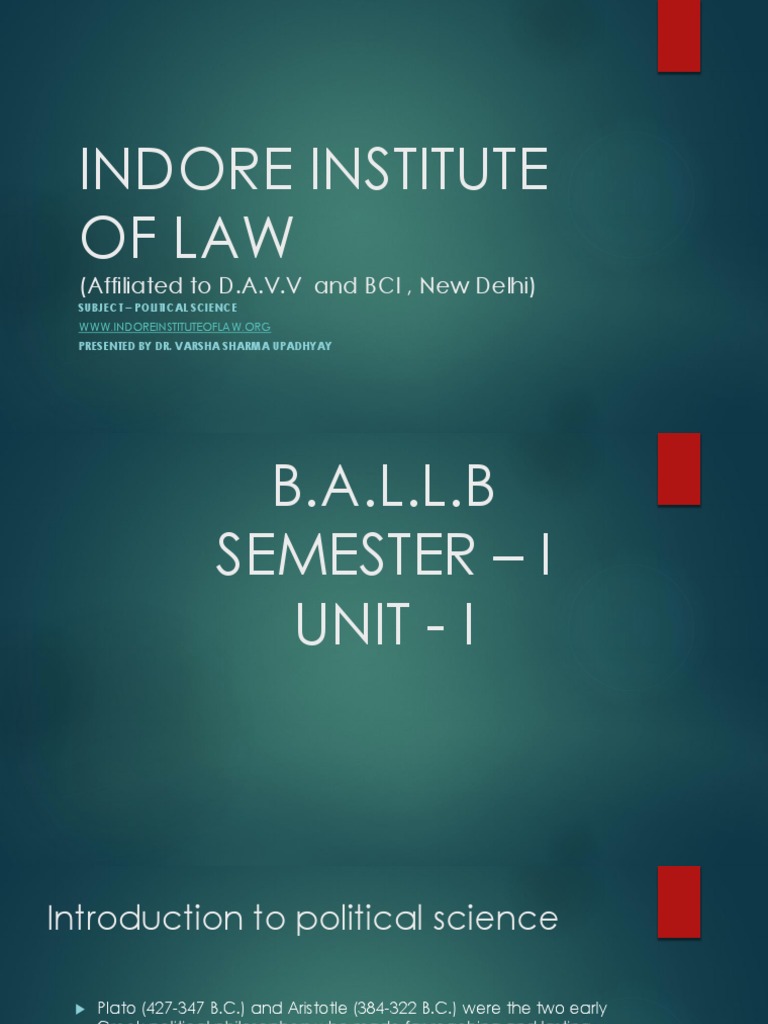 Intro of Pol Science | PDF | Scientific Method | Political Science