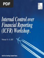 ICFR Framework and Compliance Overview | PDF | Internal Control | Audit
