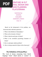 Steps for Effective Drama Analysis | PDF | Plot (Narrative) | Genre