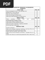 Hostel Audit Checklist | PDF