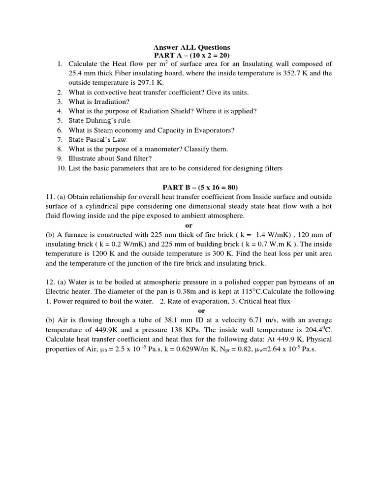 Answer ALL Questions | PDF