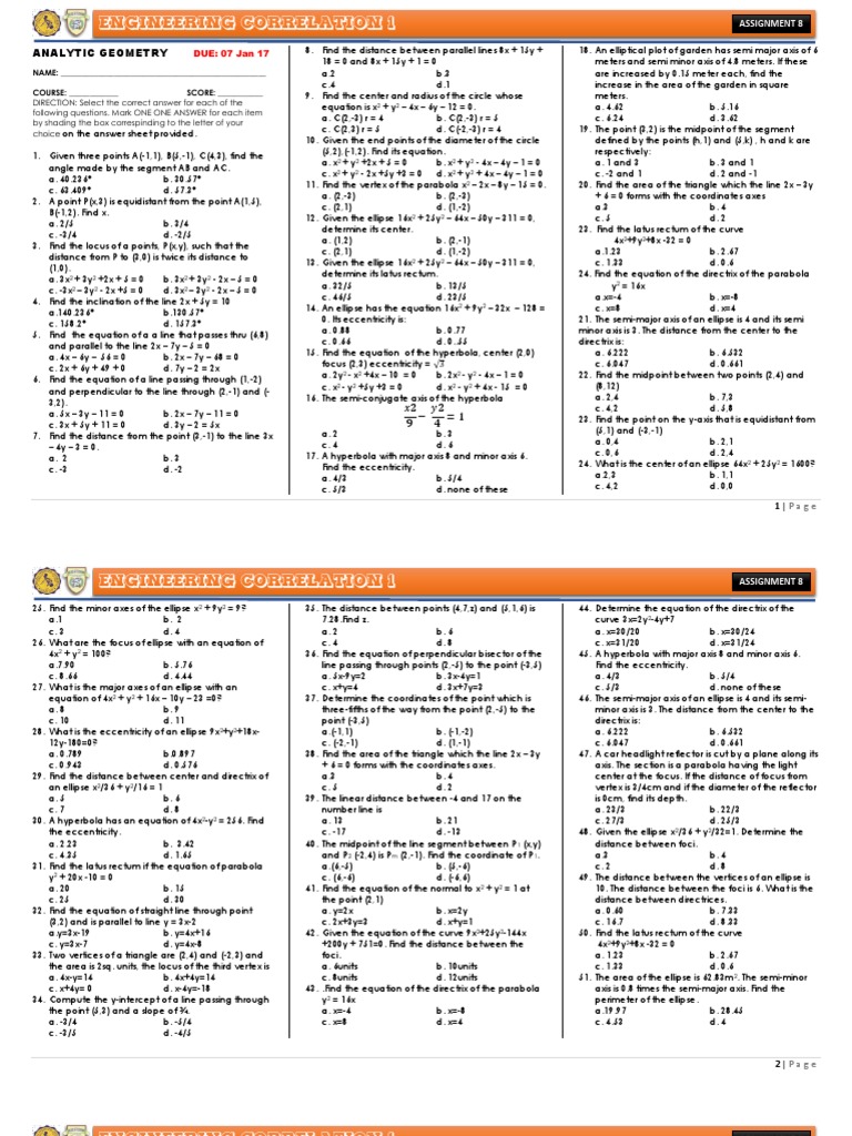 Analytic-geometry.pdf | Ellipse | Manifold Analytic-geometry.pdf | Ellipse | Manifold
