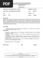 R22 B.Tech. CSE (AIML) I Year Syllabus | PDF | Eigenvalues And ...