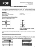 Cable Tray Fill and Load Calculation | PDF | Cable | Wire