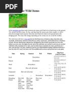 Harvest Moon - HSH Guide | PDF | Foods | Vegetables