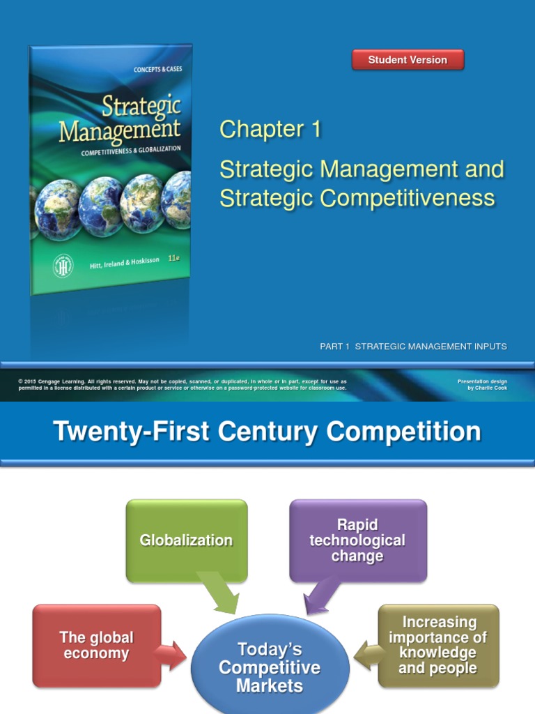 Strategic Management and Strategic Competitiveness: Student Version ...