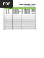 Template Spreadsheet Kaluna - Home Sweet Loan | PDF