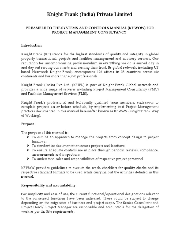 Preamble | PDF | Business Process | Project Management