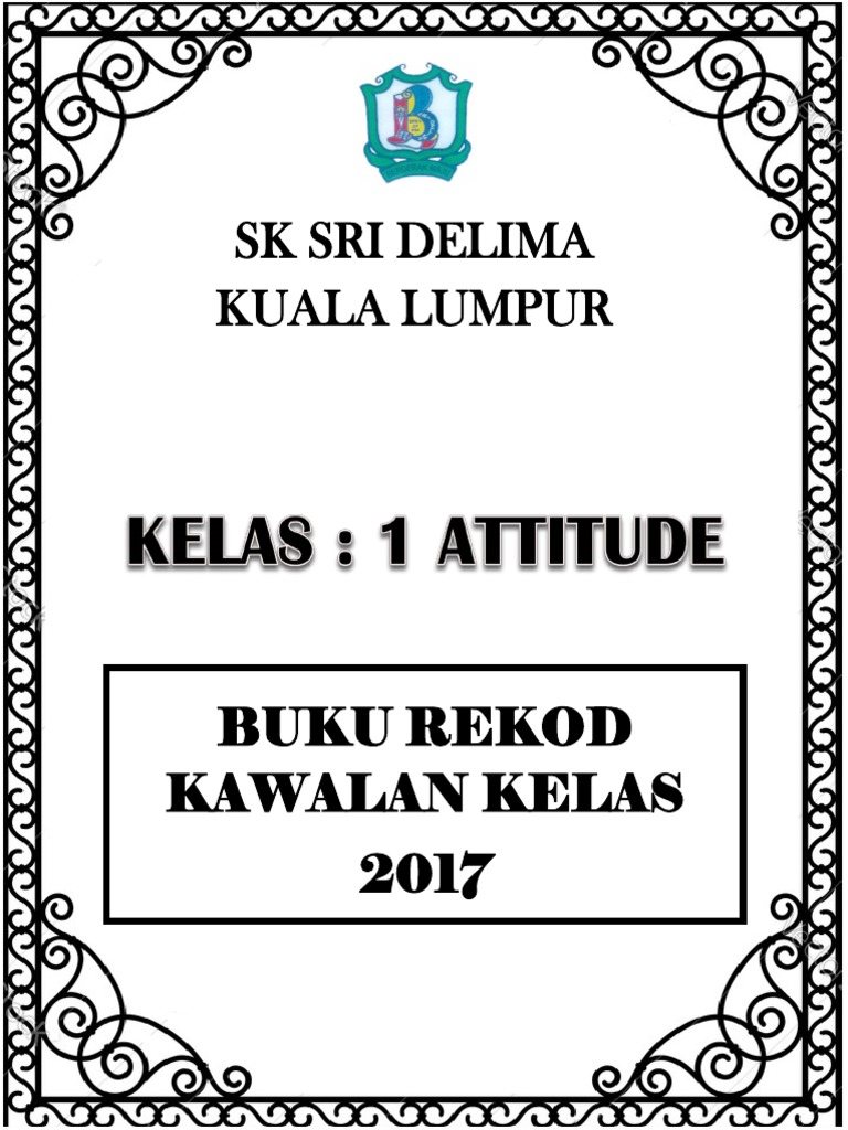 Cover Buku Rekod Kawalan Kelas | PDF