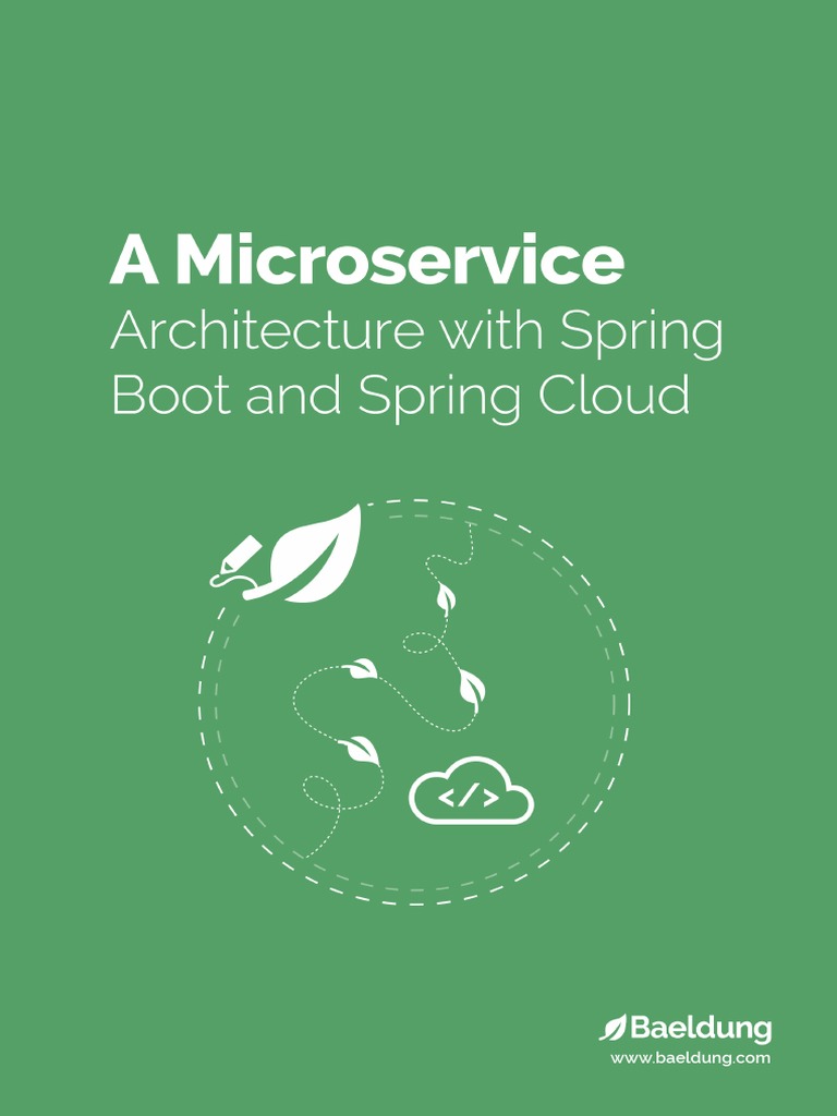 A Microservice Architecture With Spring Boot and Spring Cloud | PDF ...